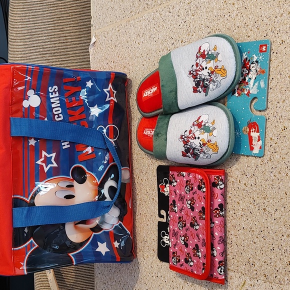 Disney | Other | Mickey Mouse Tote Travel Set | Poshmark